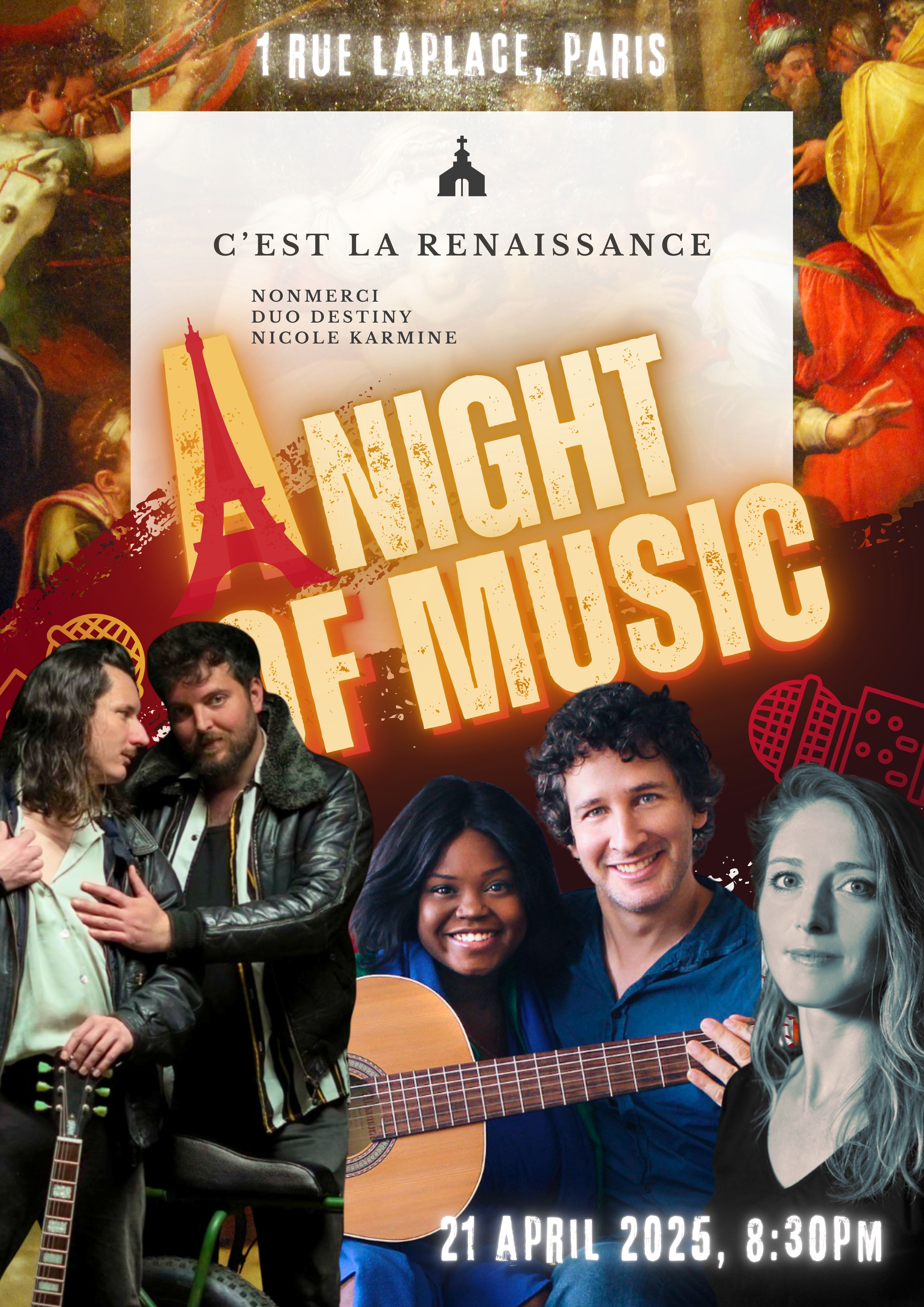 C'est La Renaissance – A Night of Music at La Pomme d’Eve ! - La Pomme ...